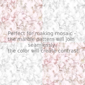 SEAMLESS Marble Digital Paper - Rose Gold Seamless Pattern, Printable ...