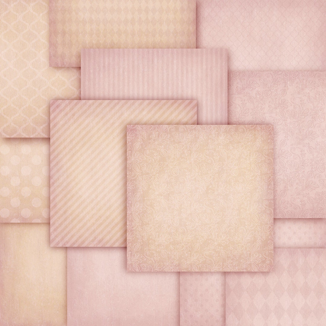 Pastel Digital Paper, Digital Paper Valentine, Digital Paper Commercial ...