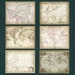 Vintage Maps Letter Size 8.5x11 Digital Paper Europe, Asia, Africa ...