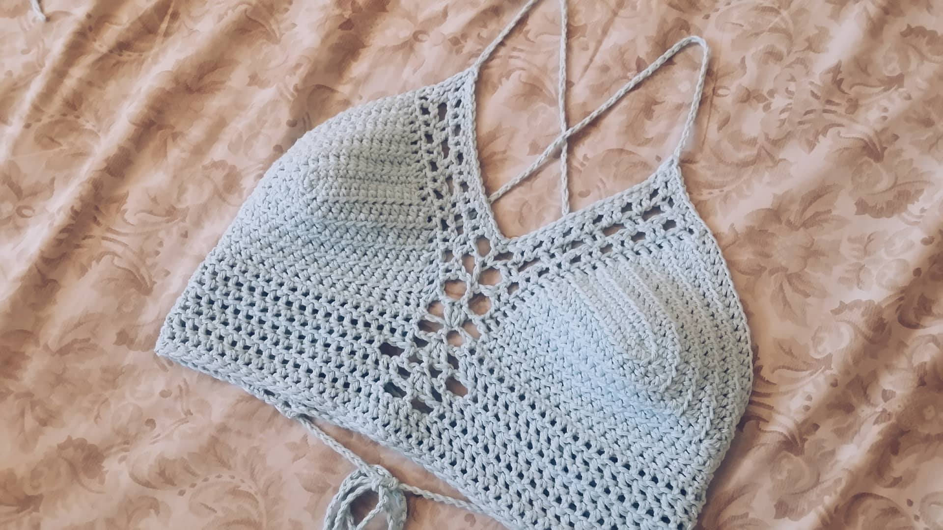 CROCHET PATTERN | Crochet Bralette Pattern | Beginner Friendly Crochet ...