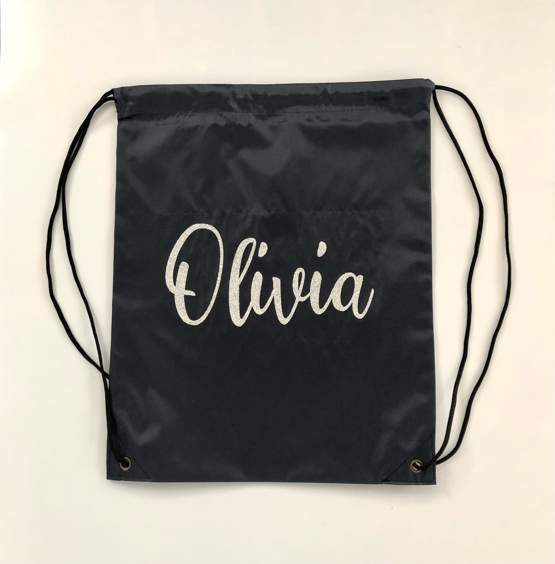 Personalized Dance Cinch Bag | Personalized Bag | Dance Bag | Cheer Bag ...