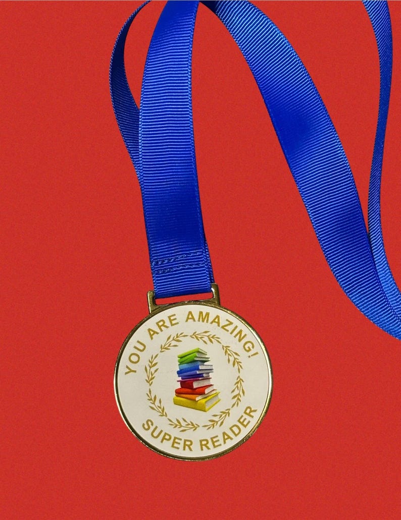 Elementary Student Award Medal: Kindness, Reader, Alphabet Champ - Etsy