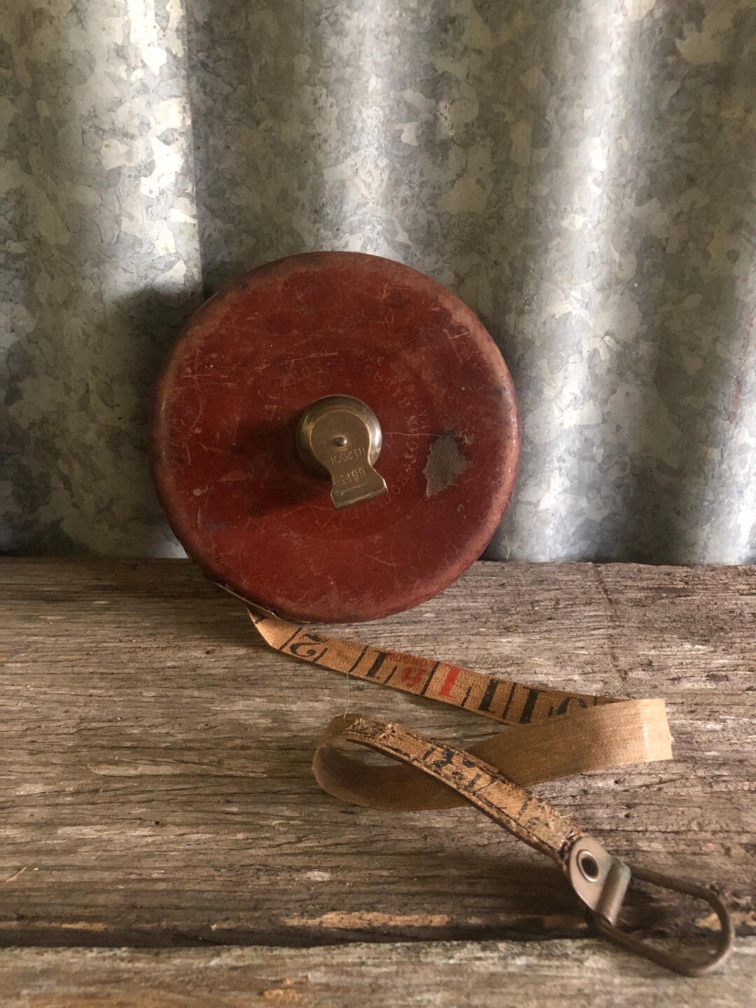 Vintage John Rabone Leather Cased Measuring Tape: Industrial Tool - Etsy