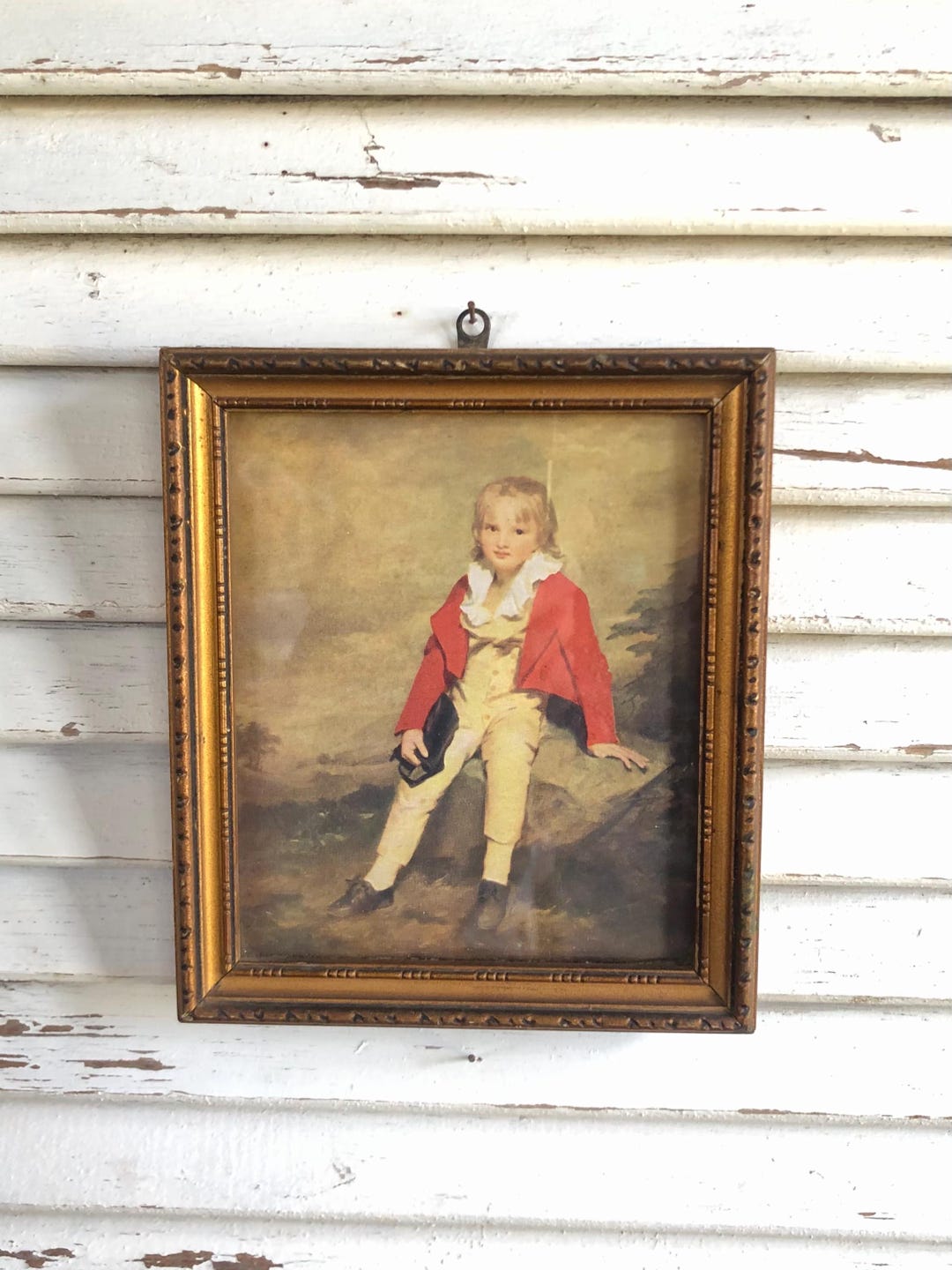 Vintage Sir George Sinclair Print in Gold-tone Wooden Frame - Etsy ...