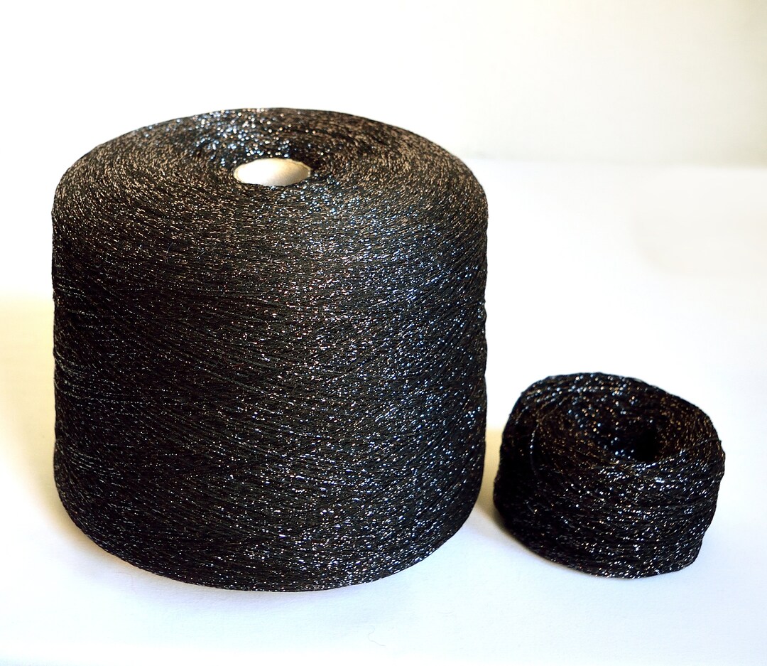Italian Viscose - Lurex Yarns, 50 Grams / 1.76 Oz Balls - Etsy