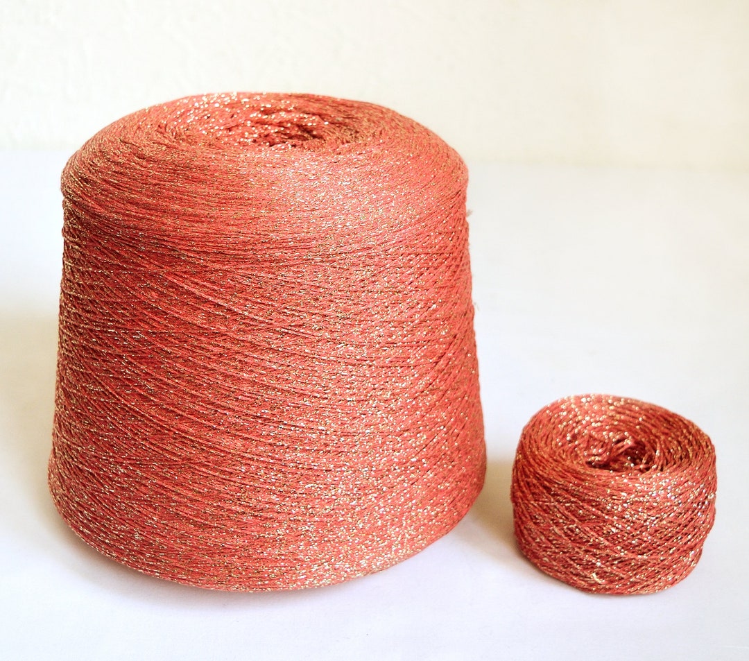 Sparkly Italian Viscose - Lurex Yarns, 50 Grams / 1.76 Oz Balls - Etsy