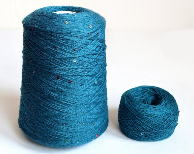 Soft Italian Sequin 100% Merino Yarns, 50 Grams / 1.76 Oz Balls - Etsy