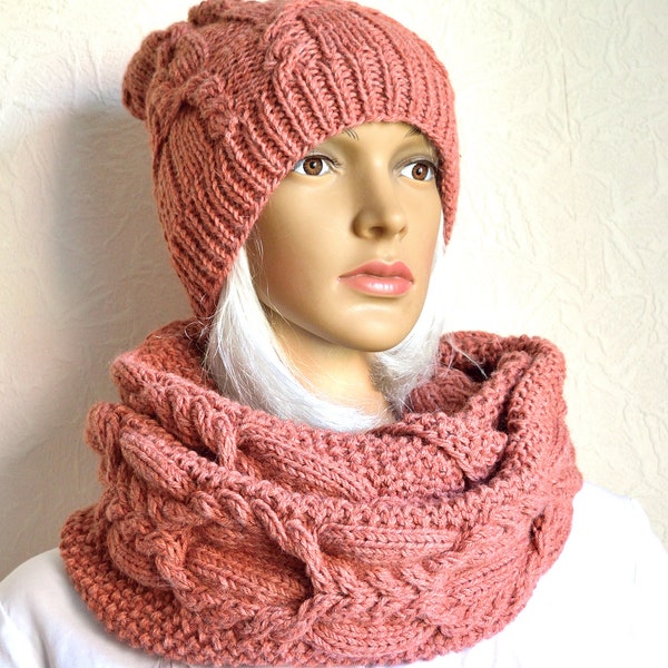 Chunky Knit Snood - Etsy