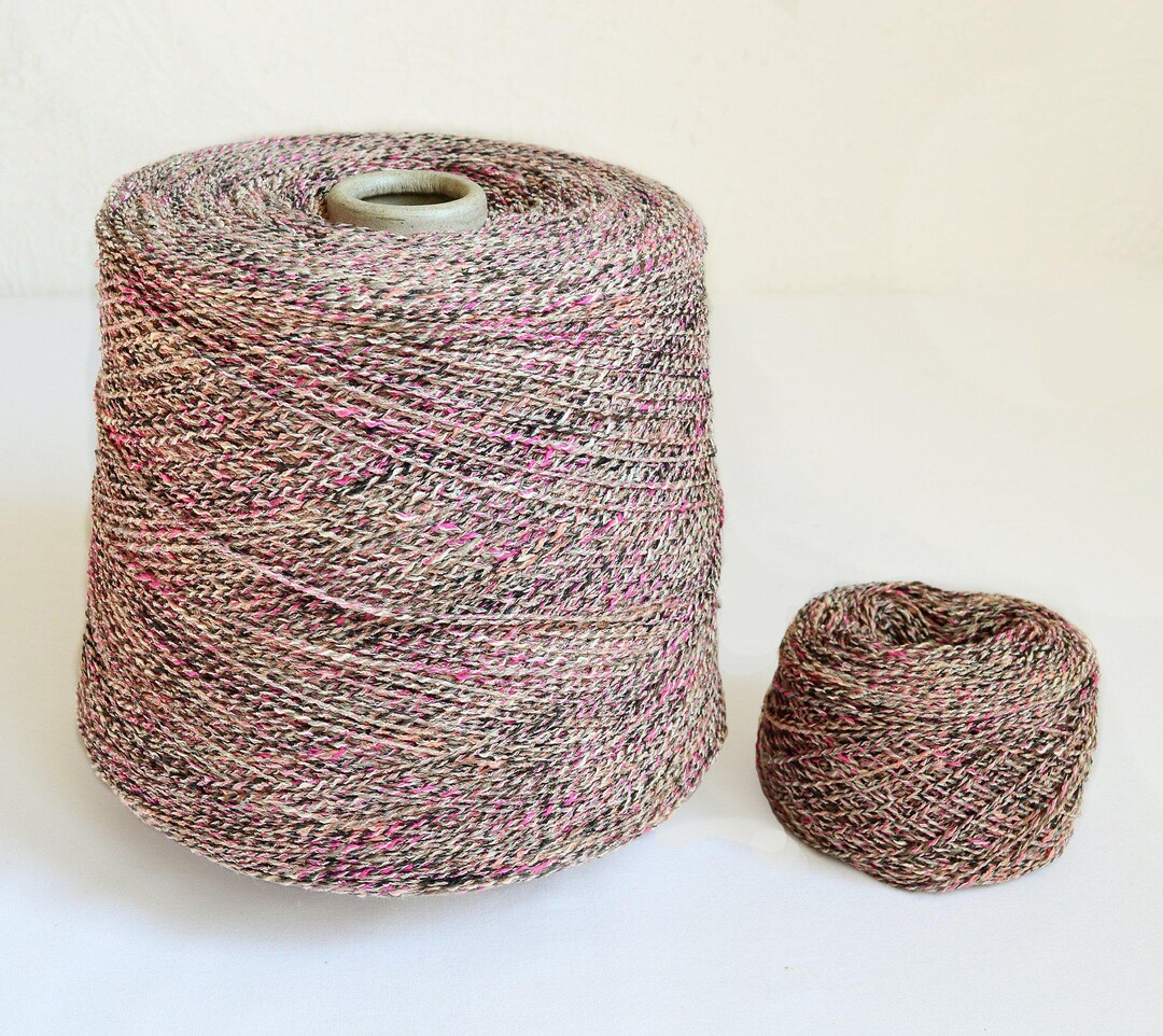 Italian Wavy Shape Cotton Knitting Yarn, 50 Grams / 1.76 Oz Balls - Etsy