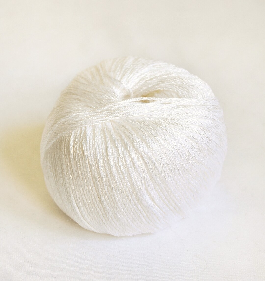 Silky Gloss Cotton Viscose Yarn, Linie 164 Java, 50 Grams / 1.76 Oz ...