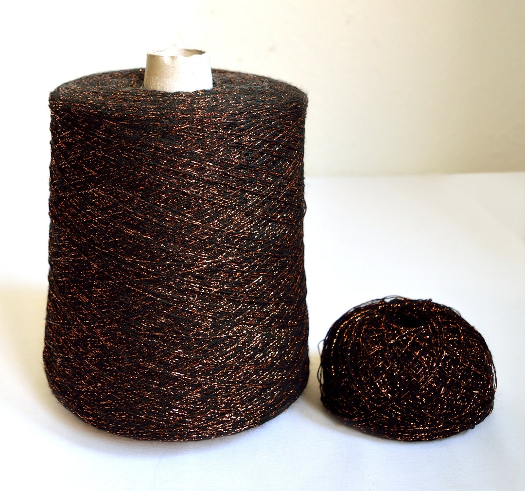 Italian Viscose - Lurex Yarns, 50 Grams / 1.76 Oz Balls - Etsy