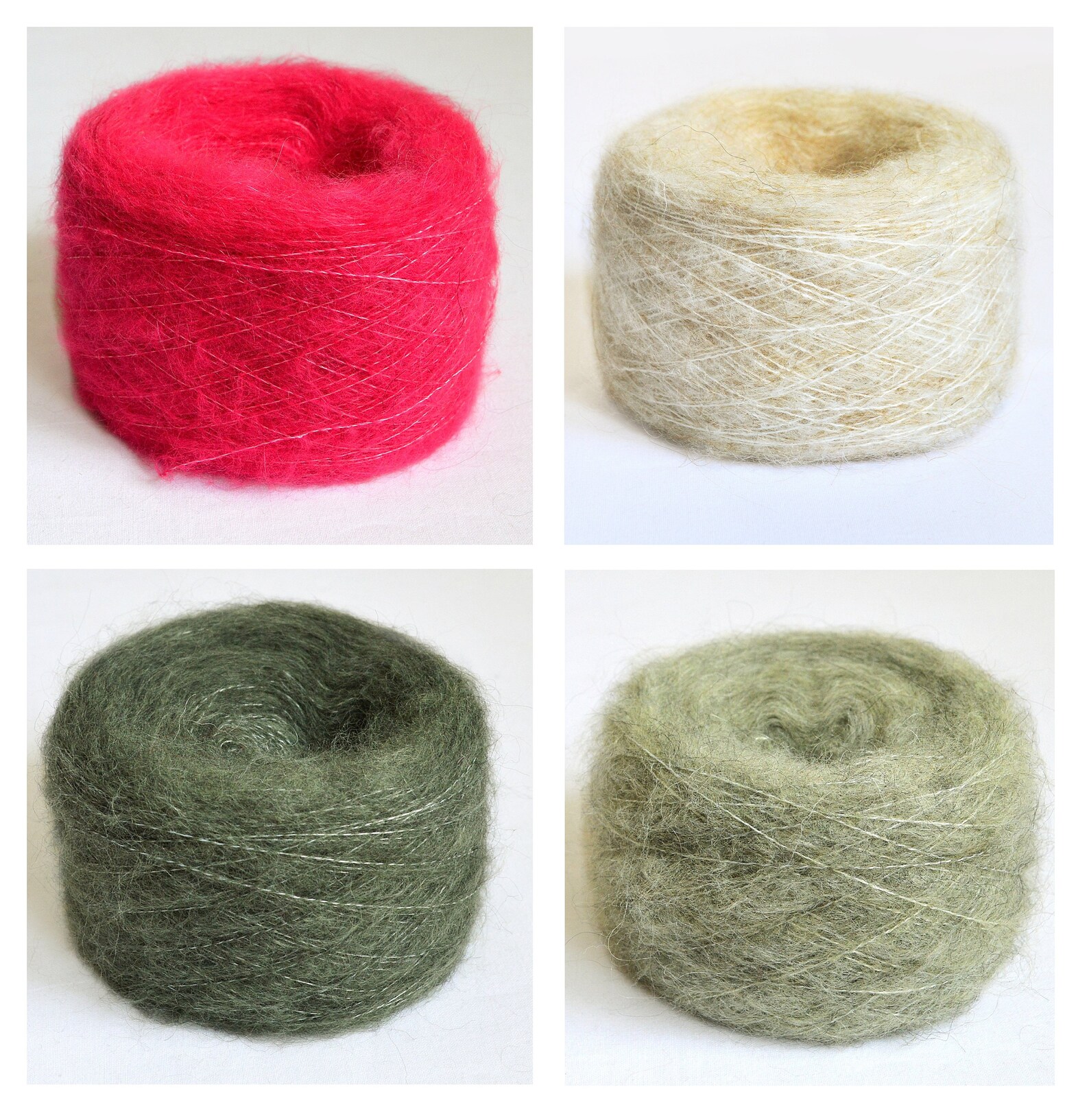 Italian Mohair - Lana Wool Knitting Yarns, 50 Grams / 1.76 Oz Balls - Etsy