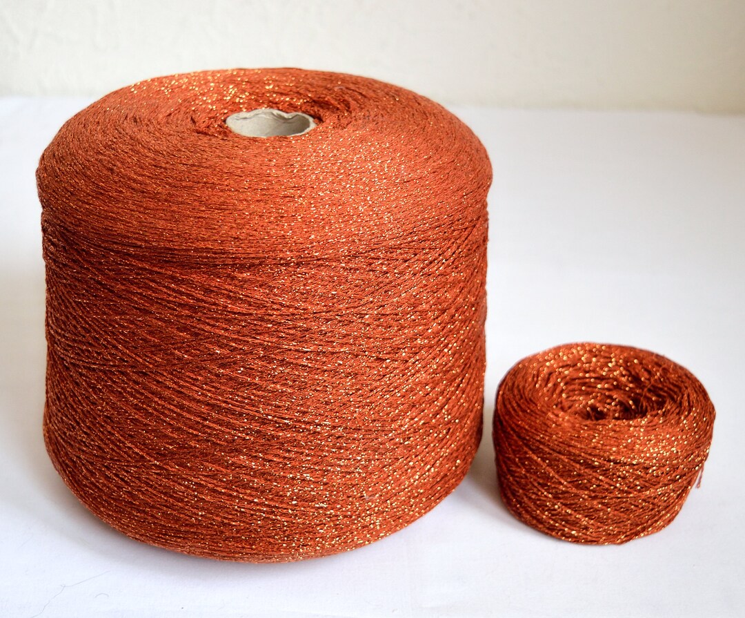 Italian Viscose - Lurex Yarns, 50 Grams / 1.76 Oz Balls - Etsy