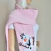 Hand Knitted Girl's ''FROZEN'' Scarf and Hat Set - Etsy
