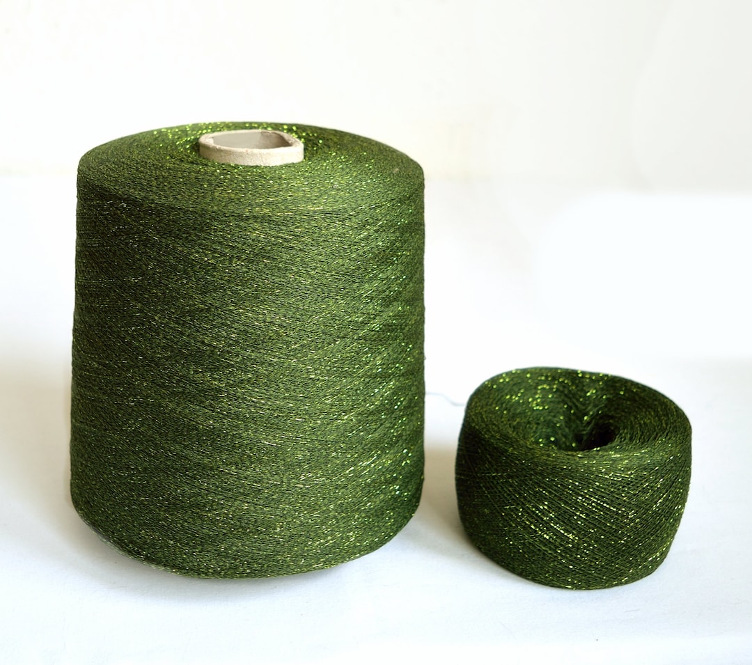 Italian Viscose - Lurex Knitting Yarns, 50 Grams / 1.76 Oz Balls - Etsy
