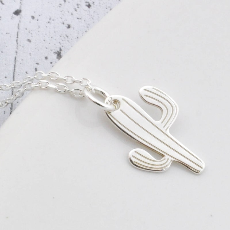 Cactus Necklace - Etsy