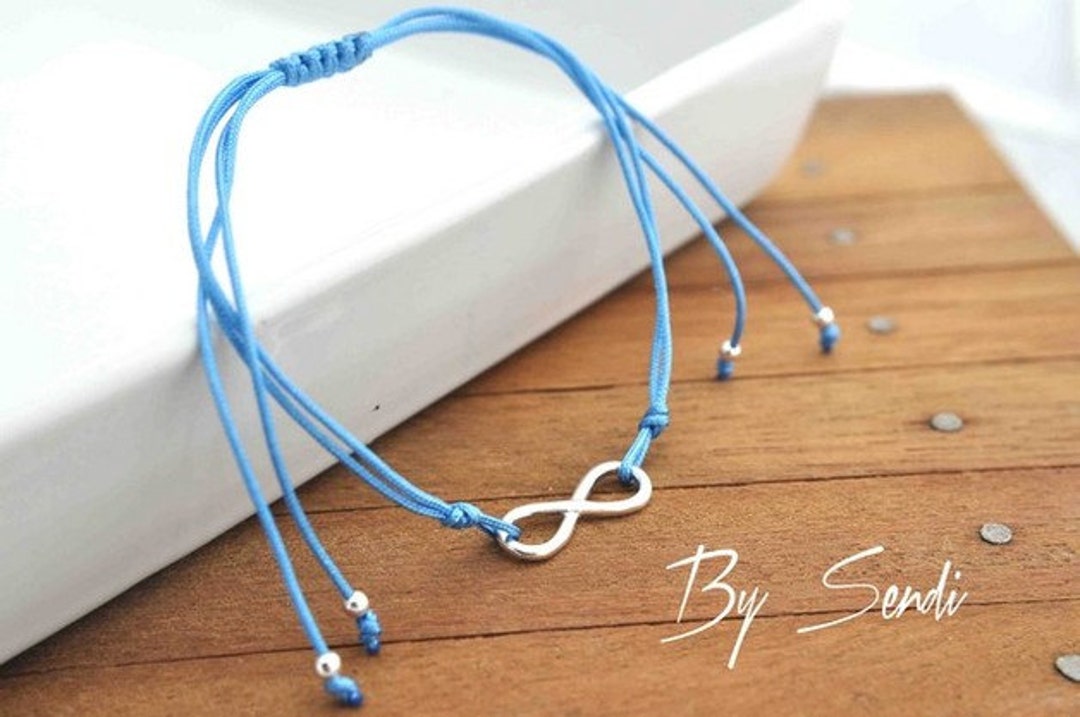 Sterling Silver Infinity Bracelet, Small Infinity, Silver Infinity ...