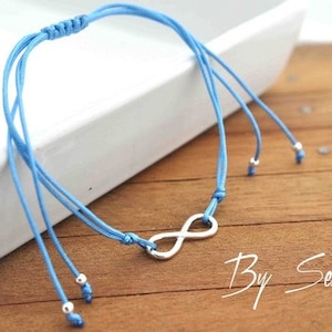 Sterling Silver Infinity Bracelet, Small Infinity, Silver Infinity ...