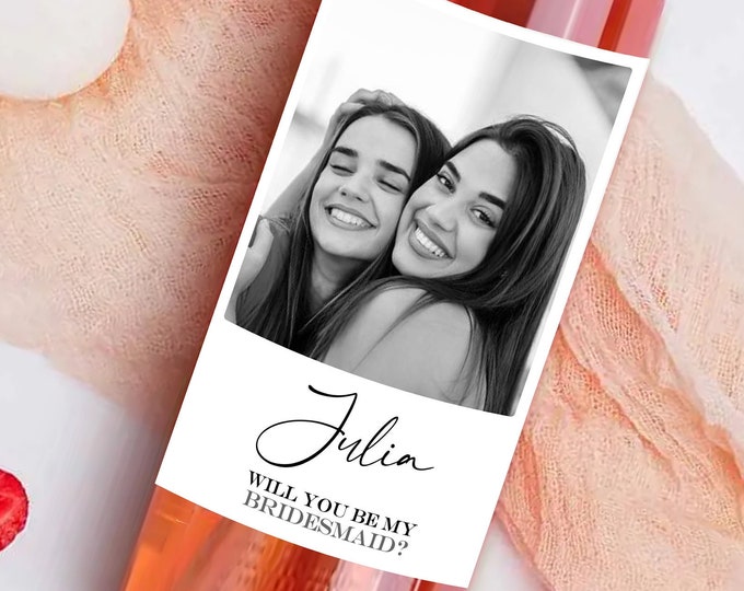 Photo Wine Label, Create Your Own Wine Label, Personalized Wine Label ...