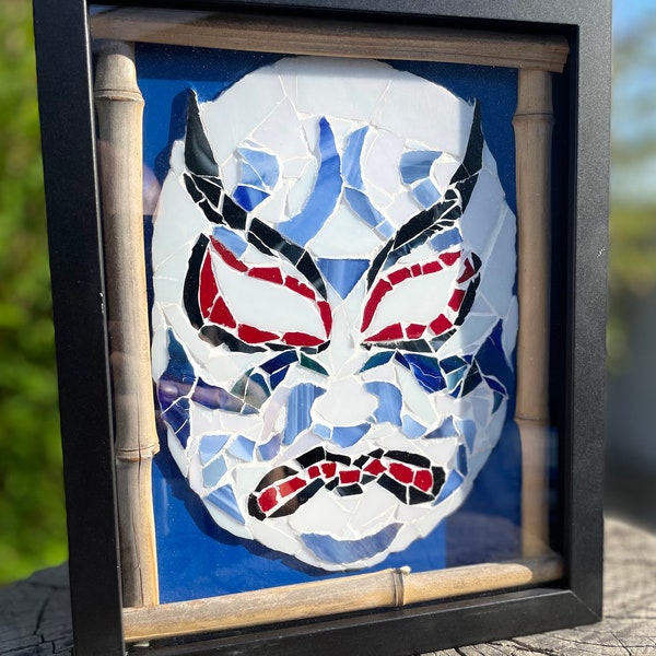 Kabuki Mask - Etsy
