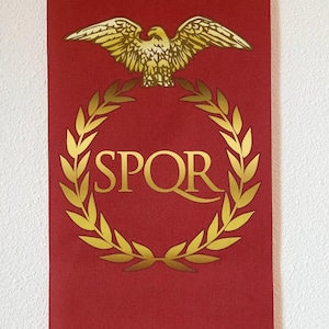 Roman Empire, Roman Republic, SPQR, High Quality Banner, Multiple Size ...