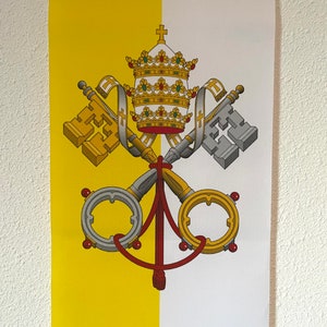 Papel States, Holy See, Papacy, High Quality Banner, Multiple Size ...