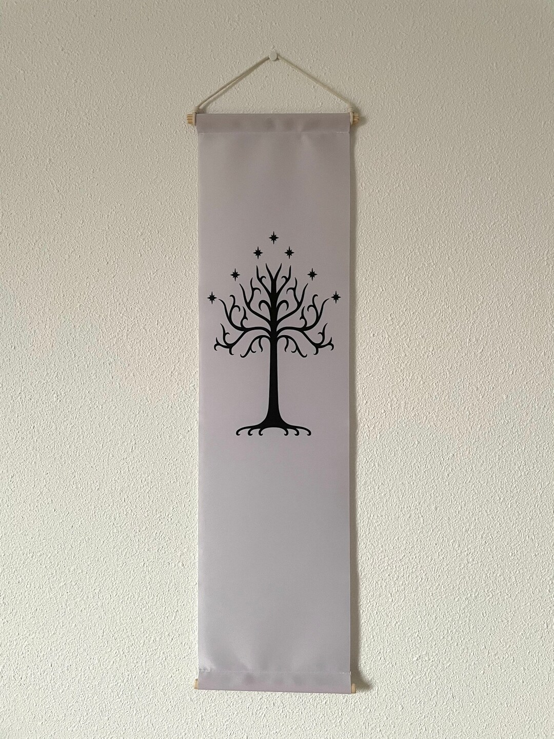 Lord of the Rings Minas Tirith, Black Tree, High Quality Banner ...