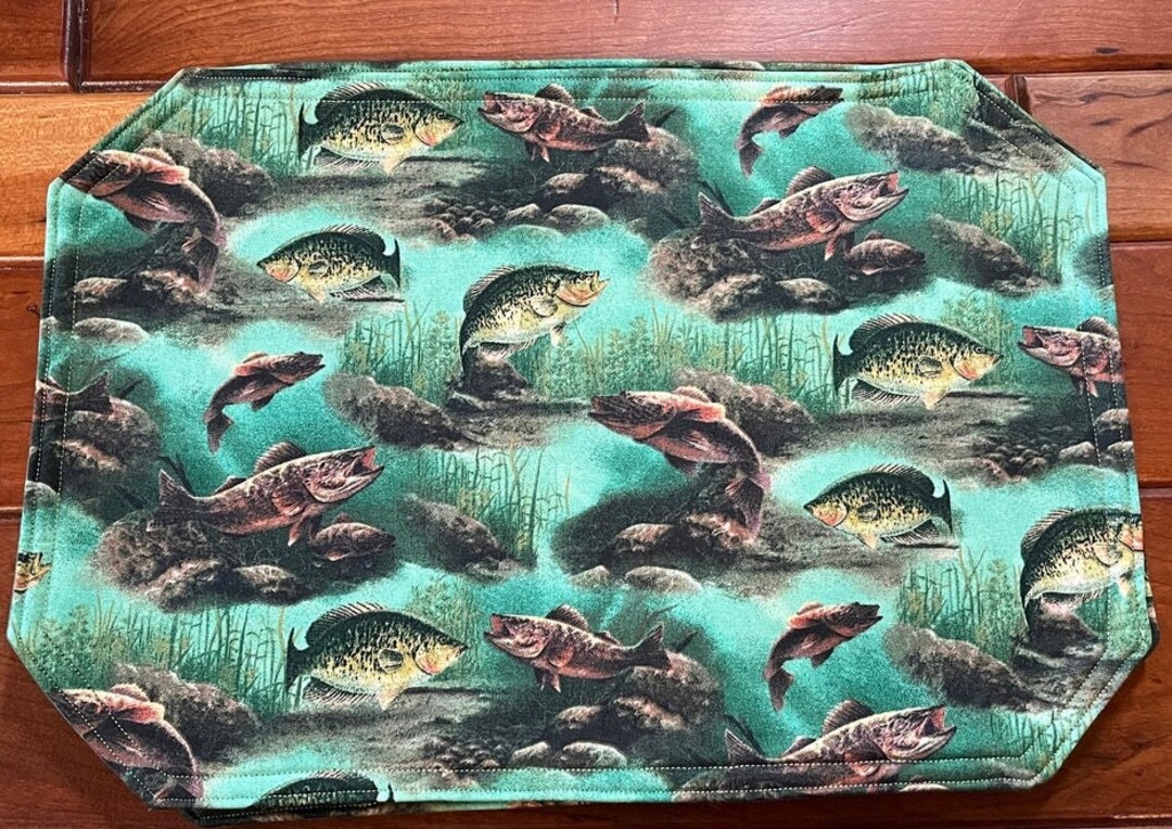 Reversible Fish Placemats - Etsy