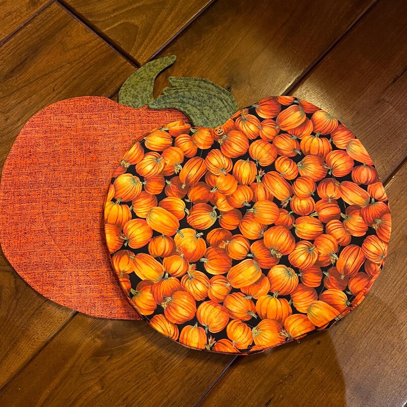 Pumpkin Placemat - Etsy