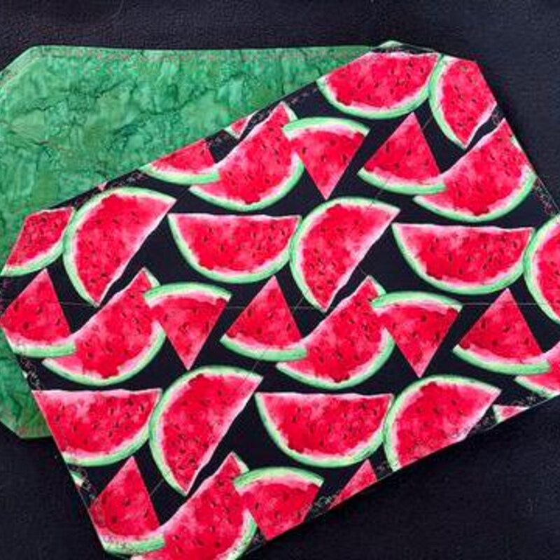 Watermelon Placemats - Etsy