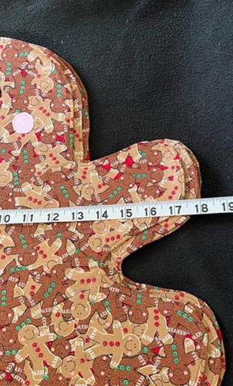 Gingerbread Man Placemats - Etsy