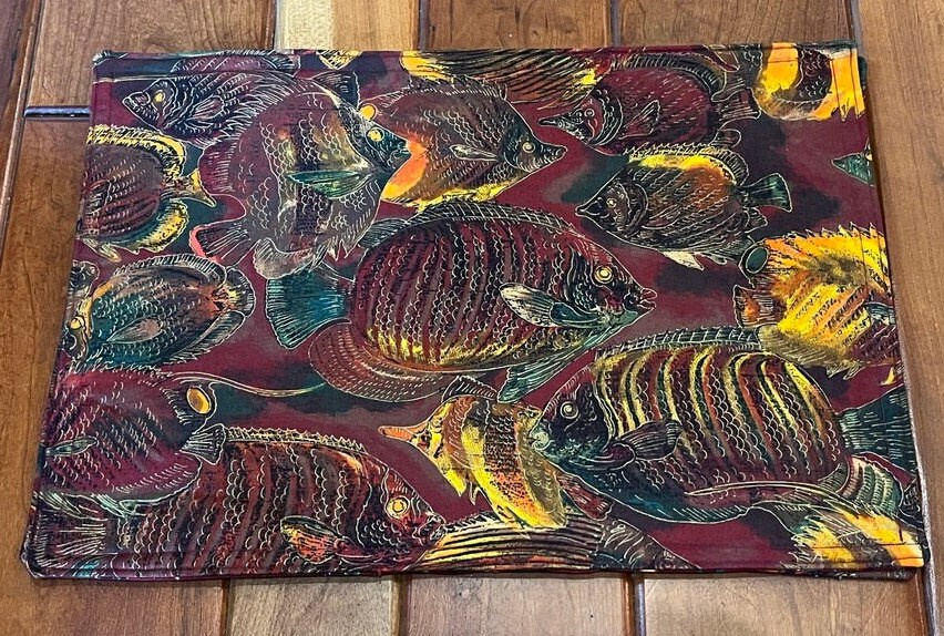 Reversible Fish Placemats - Etsy