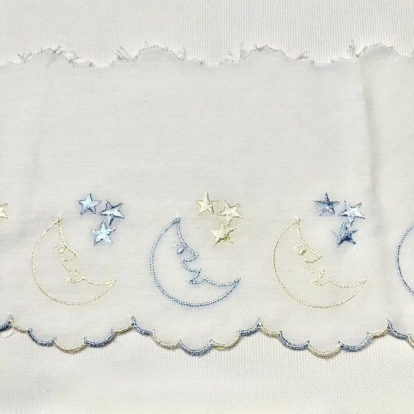 Moon and Stars Ribbon - Etsy
