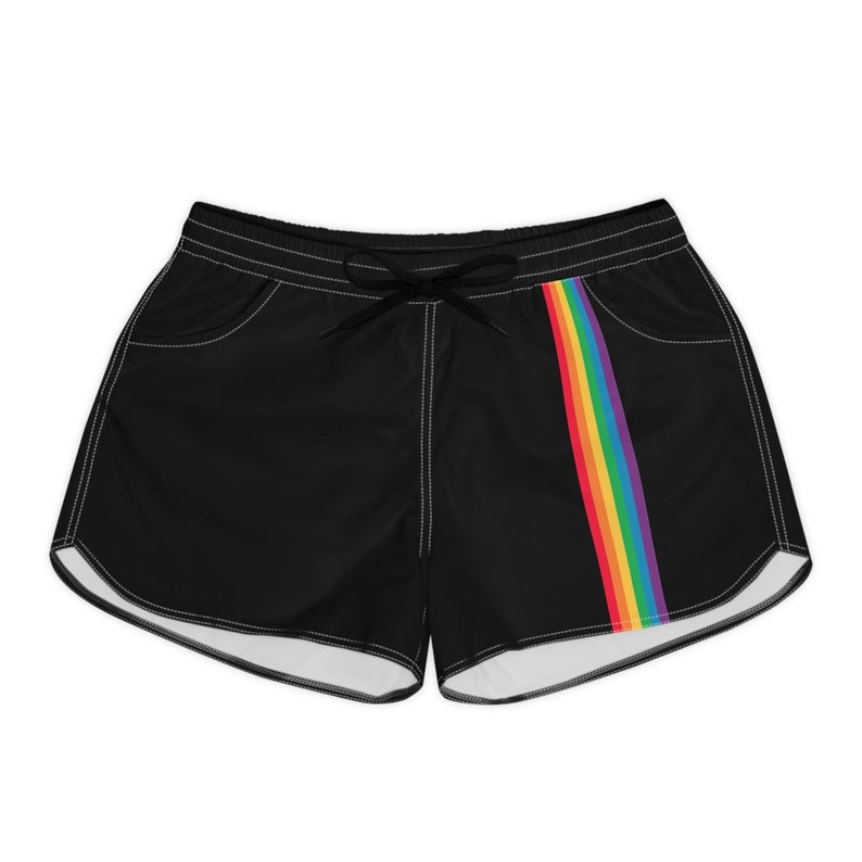 Pride Rainbow Shorts, Rainbow Gay Pride Flag, Swim Trunks, Rainbow ...