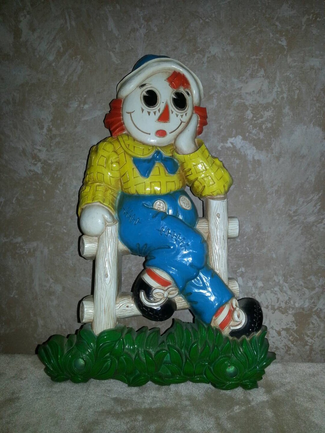 Vintage Syrocco Raggedy Andy Children's Plaque Bobb Merrill Co - Etsy