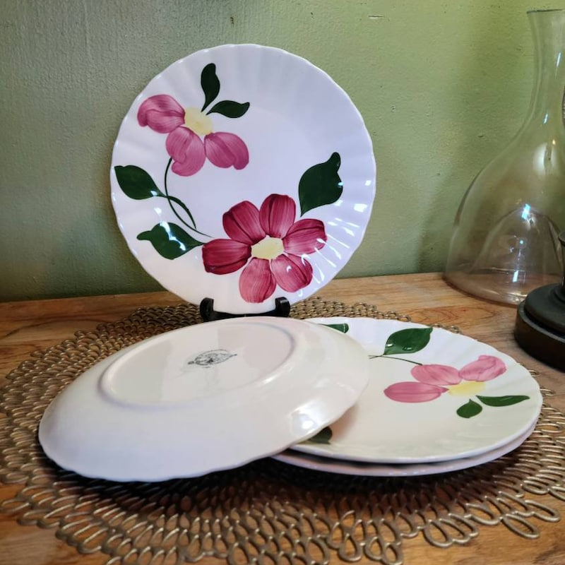 Blue Ridge Plates - Etsy