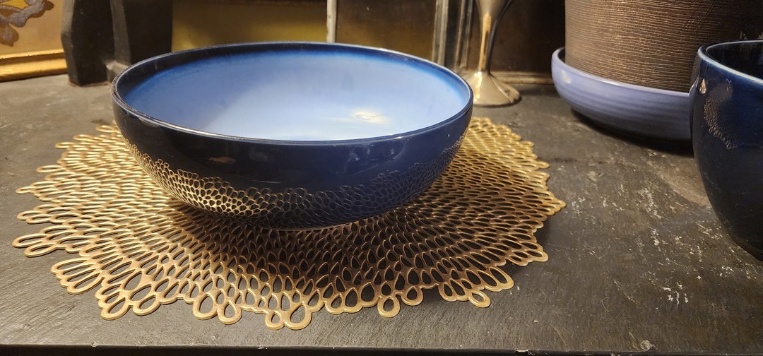 Sango Nova Blue Vegetable Bowl 8 1/2 Inch X 3 Inch - Etsy