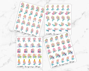 Printable BUSY GIRL stickers Digital File Instant Download