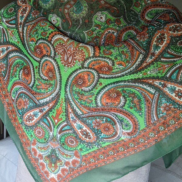 Babushka Scarf - Etsy