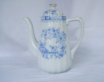 Blue Coffee Pot | Etsy UK