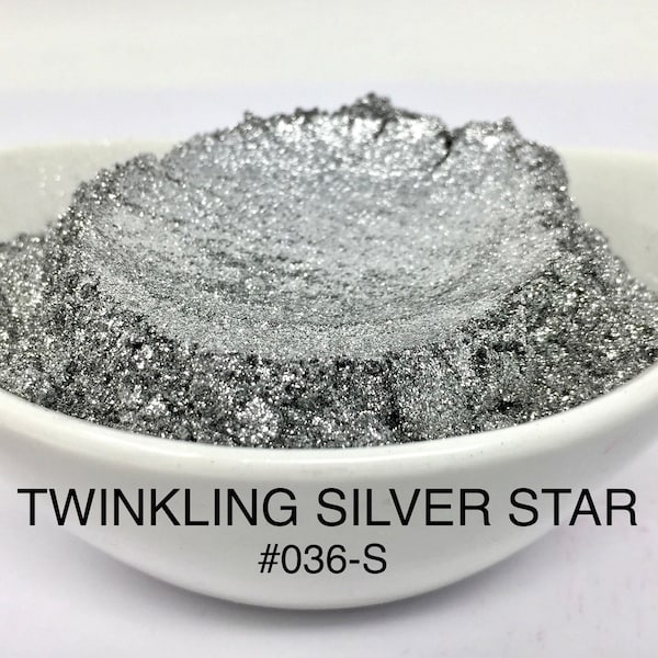 Silver Mica Powder - Etsy