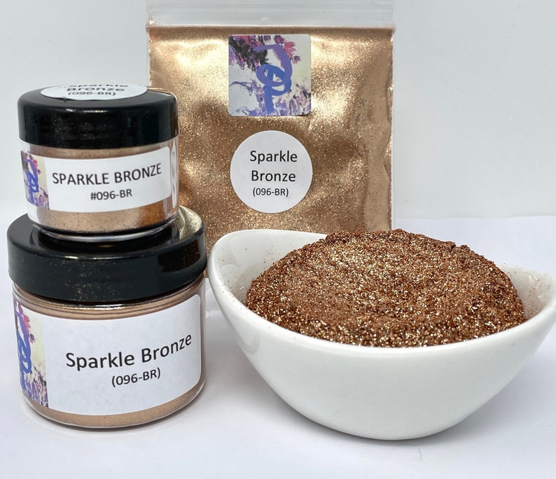 Funshine Colors "sparkle Bronze" Mica Pigment Powder (10g, 20g, or 28g ...