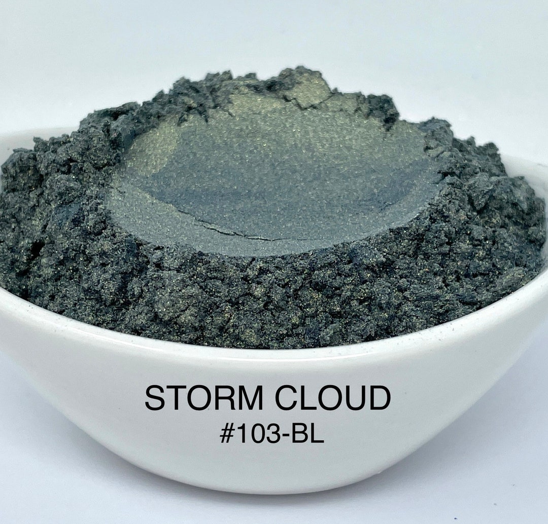 Funshine Colors "storm Cloud" Mica Pigment Powder (10g, 20g, 28g Sizes) - Etsy