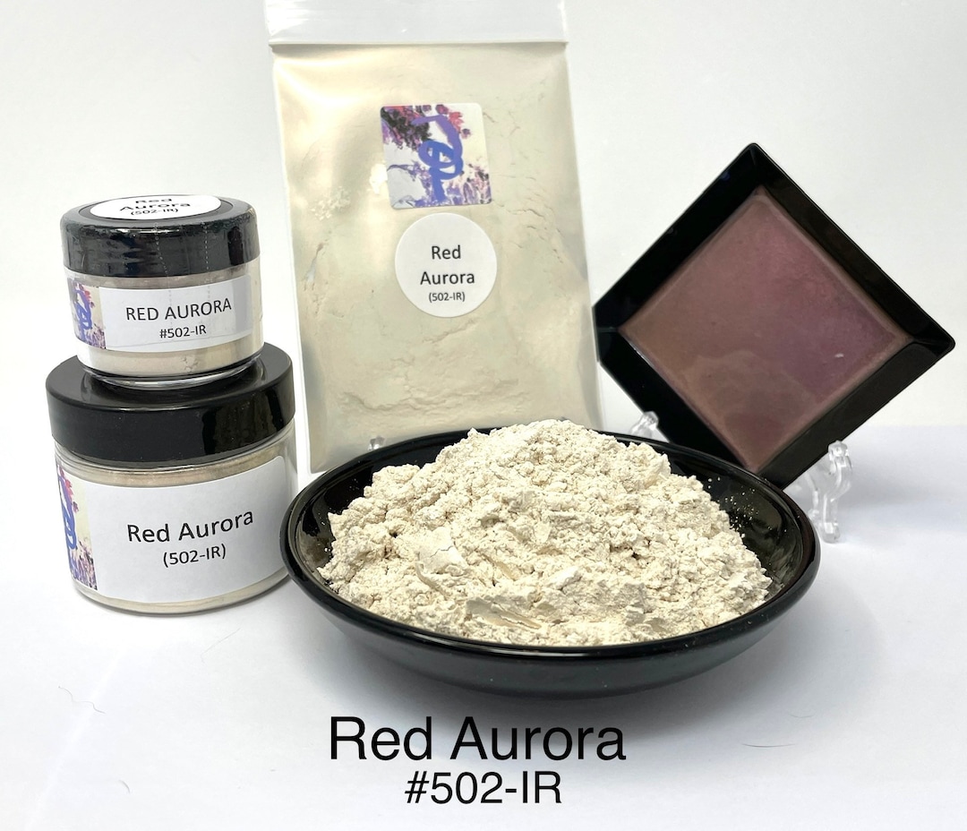 Funshine Colors "red Aurora" Interference Mica Pigment Powder (10g, 20g ...