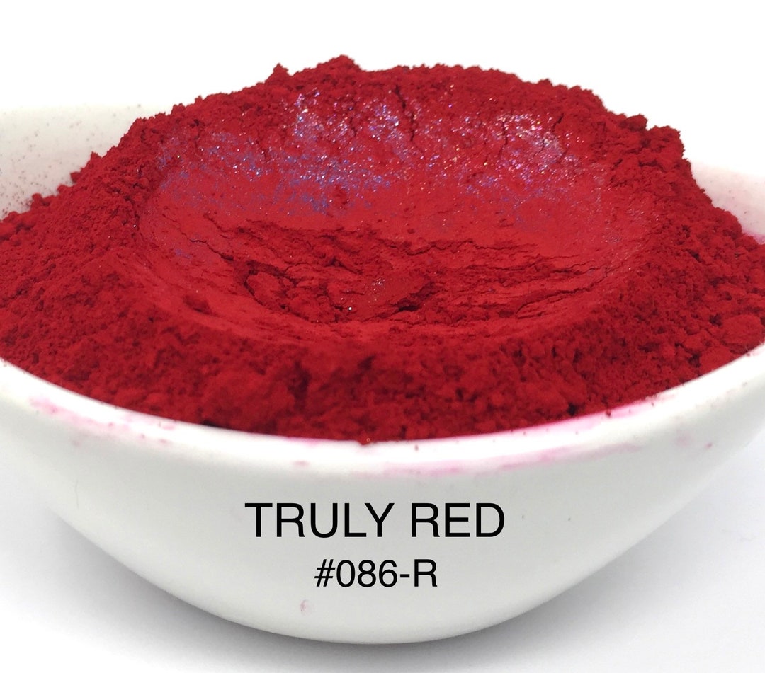 Funshine Colors truly Red Mica Pigment Powder in Sealed JAR 10g or 20g ...