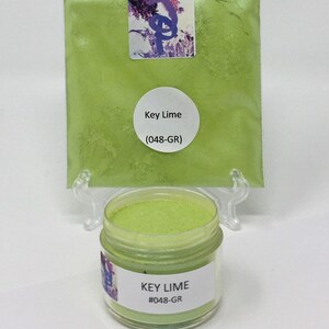 Funshine Colors " KEY Lime" Mica Pigment Powder (10g, 20g, or 28g Sizes ...