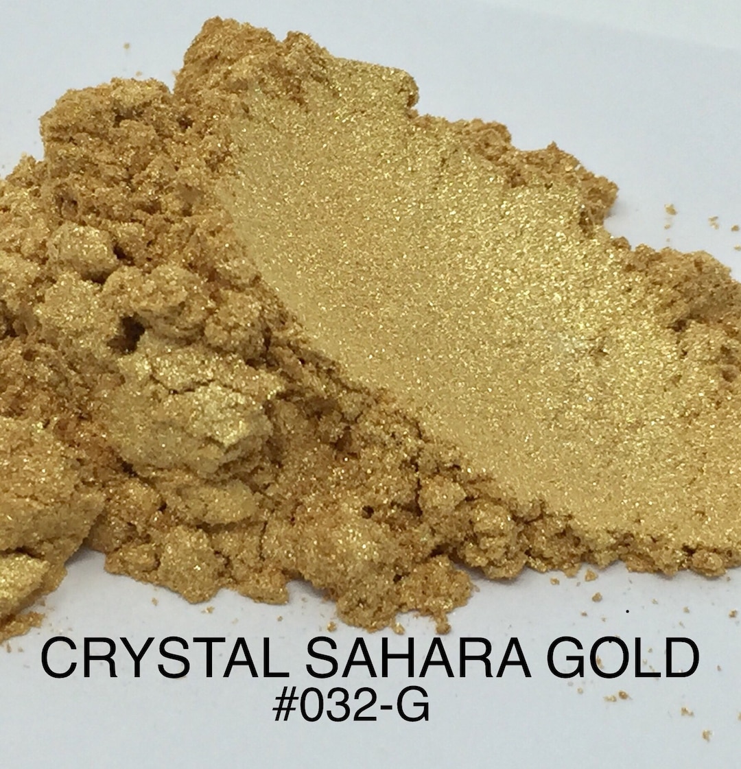 Funshine Colors "crystal SAHARA Gold" Mica Pigment Powder (10g, 20g ...