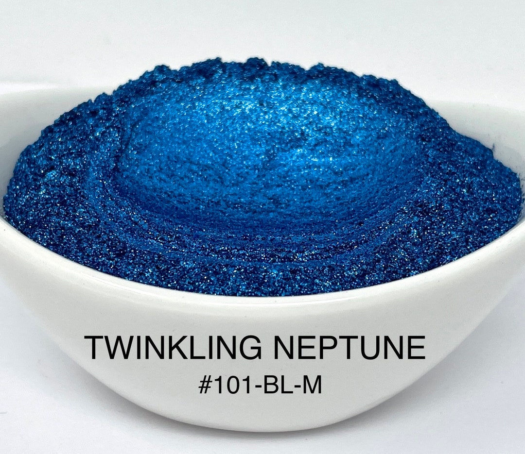 Funshine Colors "twinkling Neptune" Mica/metallic Mica Pigment Powder ...