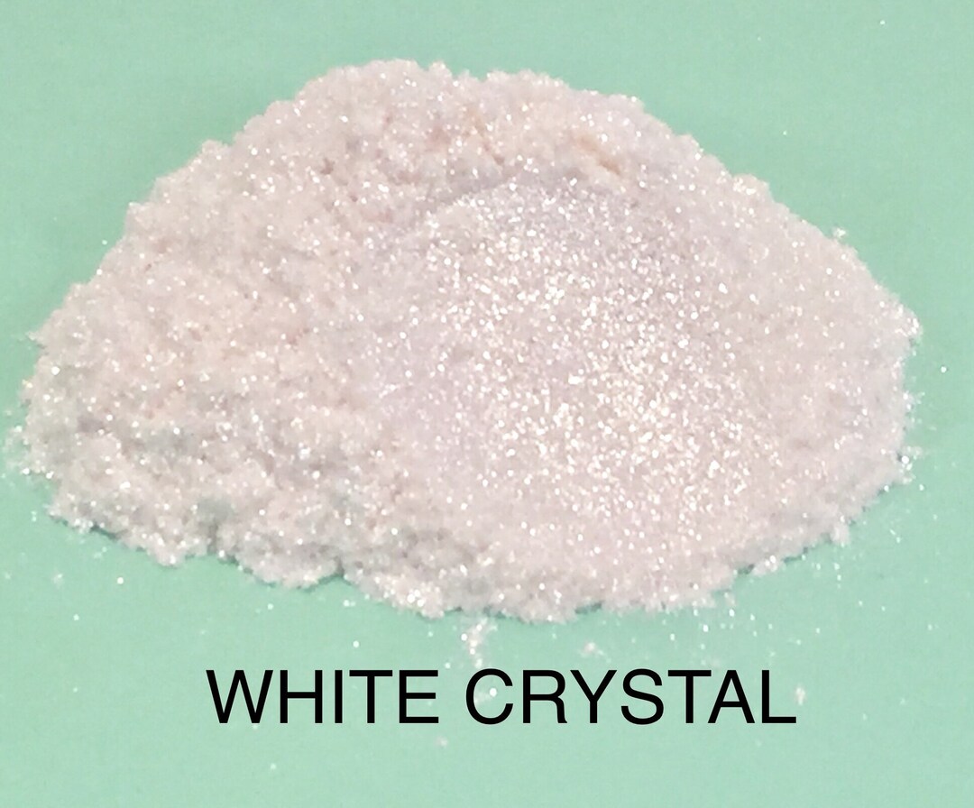 Funshine Colors "white Crystal" Mica Pigment Powder (10g, 20g, or 28g ...