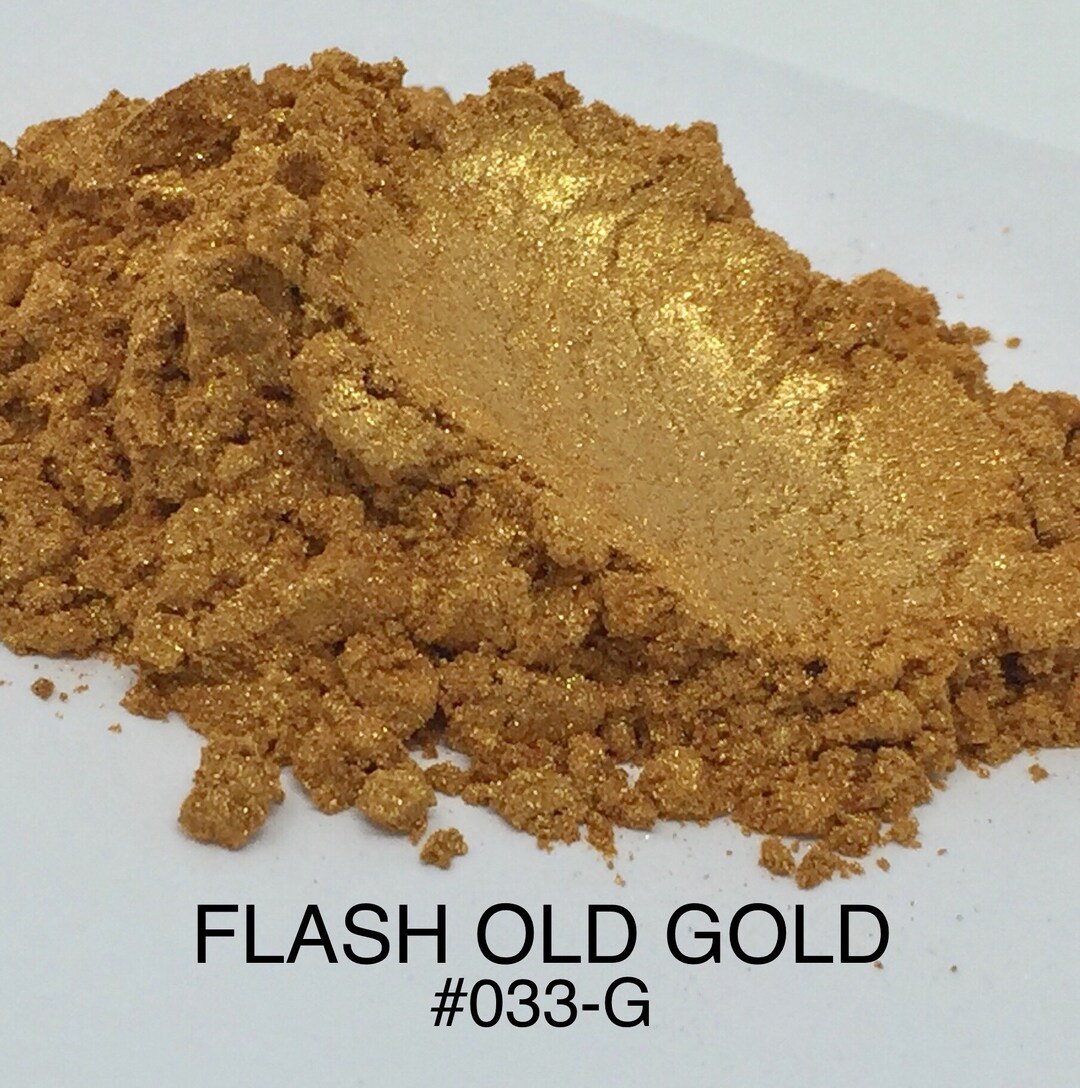 Funshine Colors "flash OLD Gold" Mica Pigment Powder (10g, 20g, or 28g ...